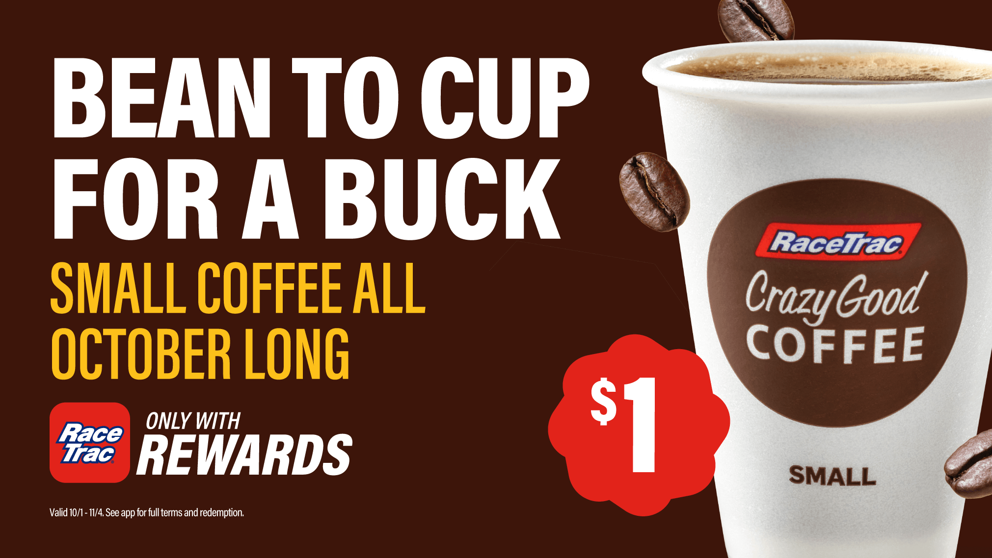 RaceTrac Coffee | Crazy Good Coffee